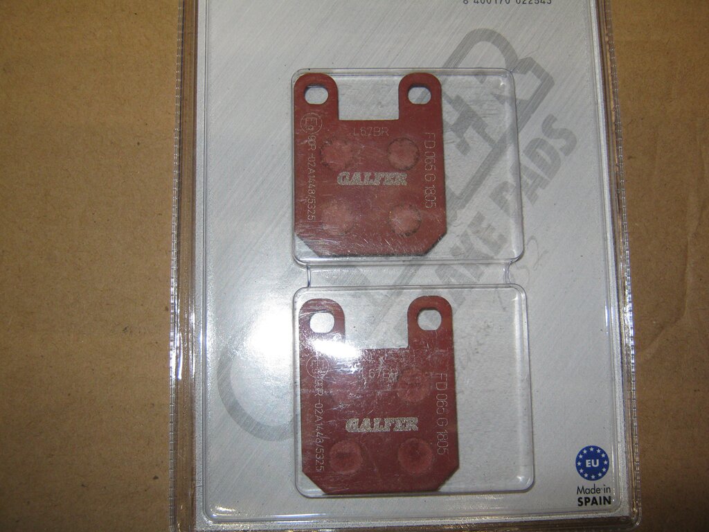 Galfer 065 Pads All AJP 2 pot calliper fitment (see fitting list ...